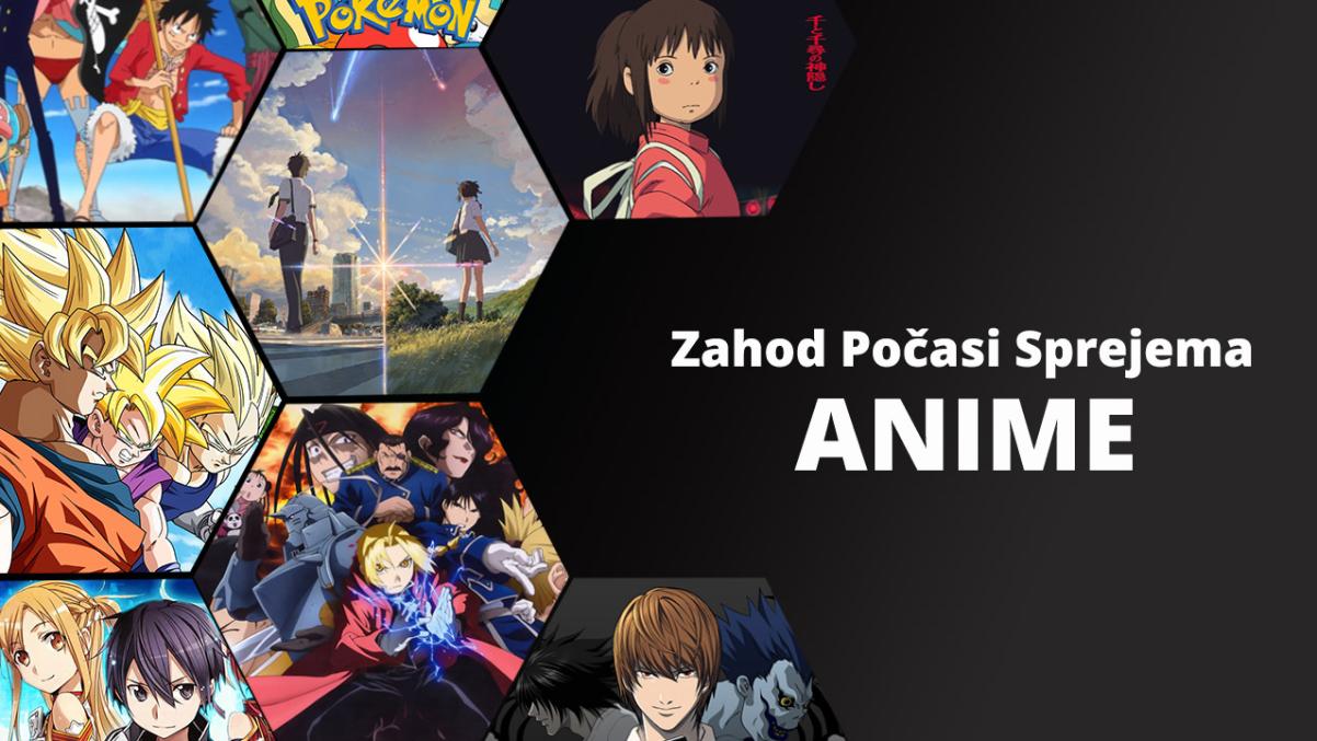 Zahod počasi sprejema anime