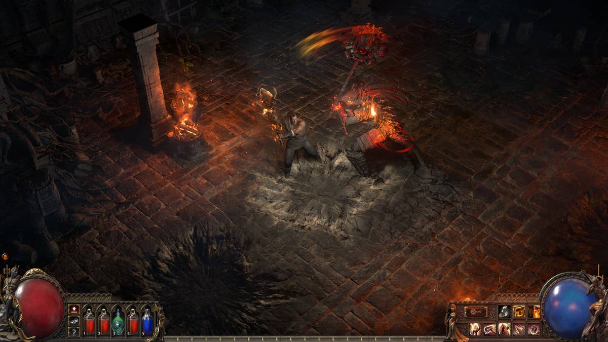 Path of Exile 2 je zdaj samostojen naslov, ki pa izide šele čez slabo leto