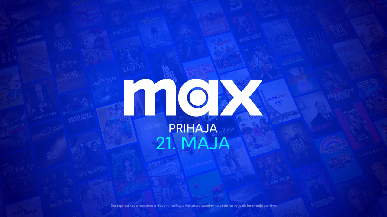 HBO Max se bo v Sloveniji že ta mesec prelevil v novi servis Max