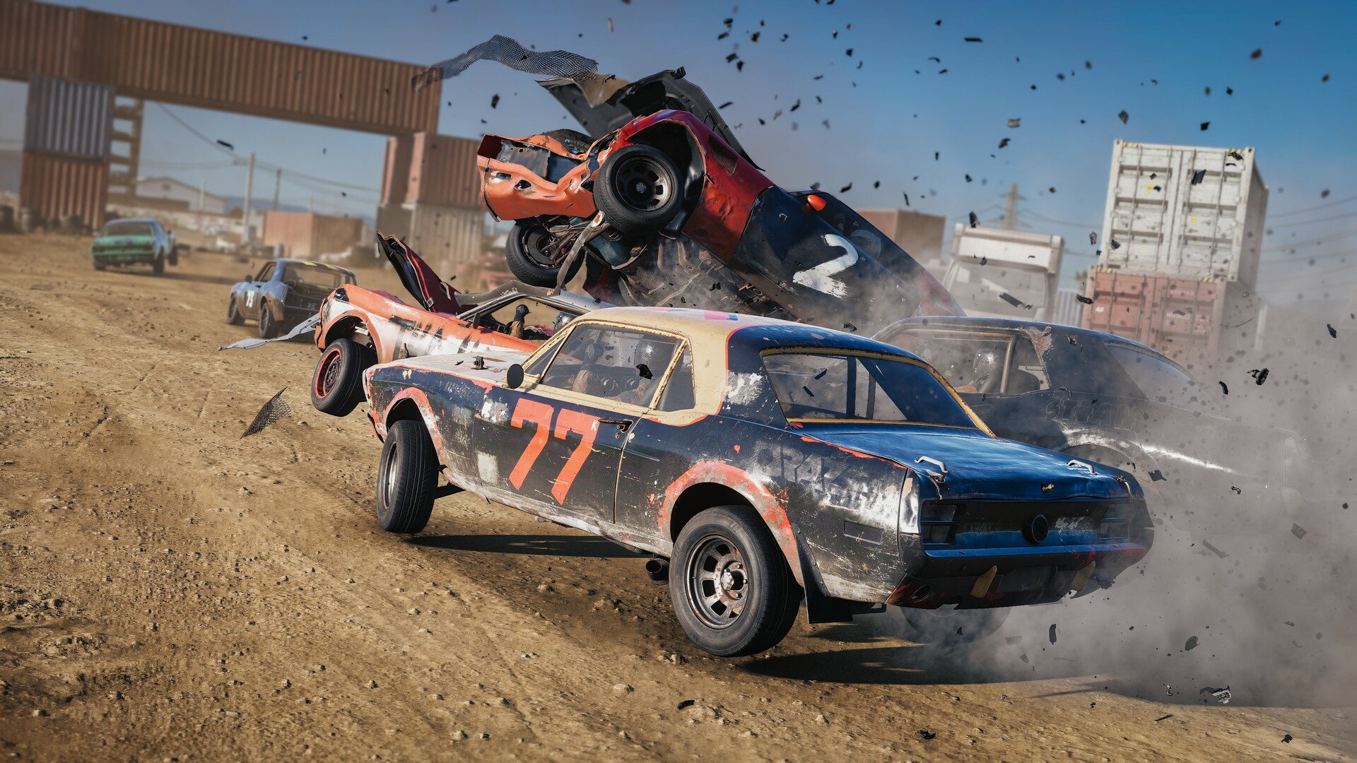 Avtomobilska karnaža Wreckfest 2 izide že tega marca